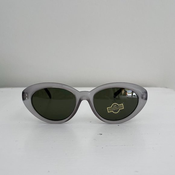Vintage | Accessories | Vintage Deadstock Frosted Frame Cat Eye ...